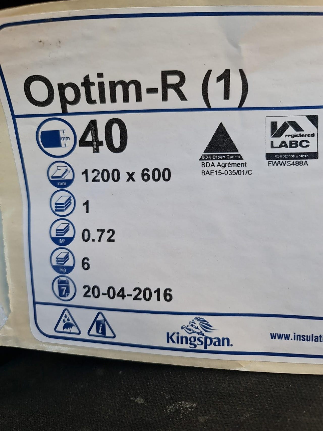 Isolasjon. Vakuum. Kingspan Optim-R | FINN-torget