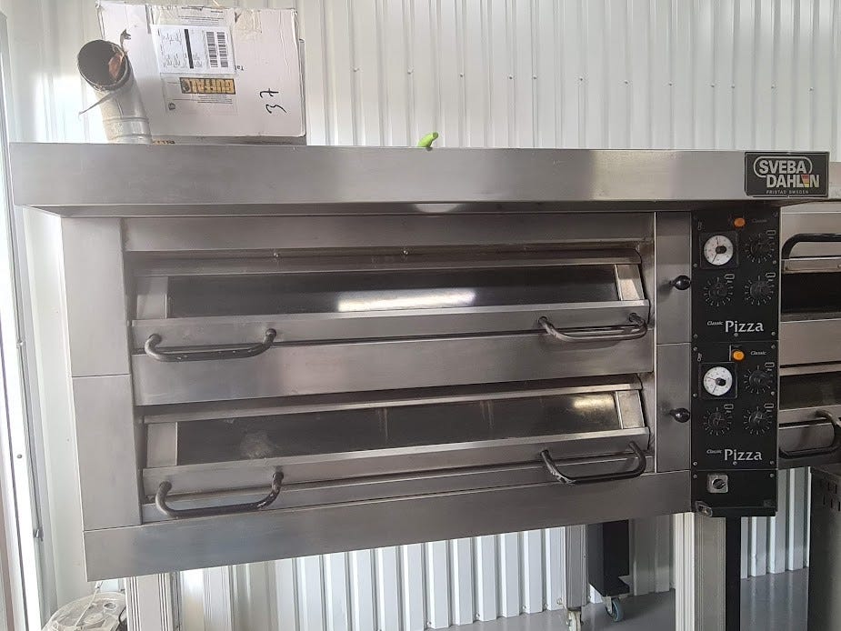 Brukt Pizzaovn Sveba DC22EP | FINN torget