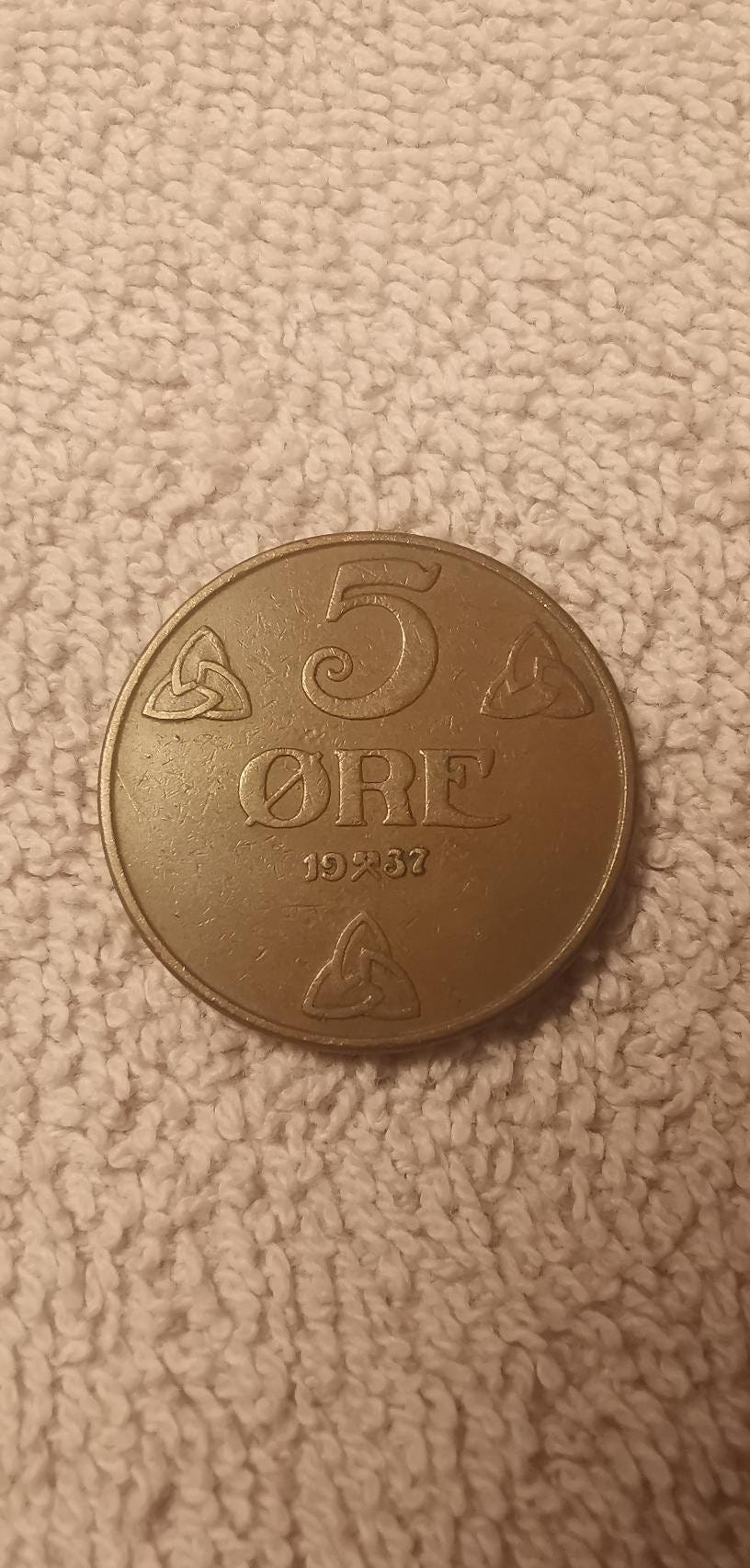 5 øring fra 1937. | FINN torget