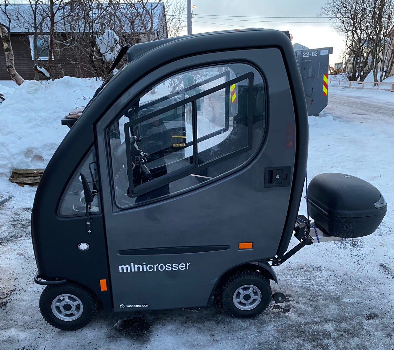 RESERVERT - Overbygd elektrisk rullestol - Mini Crosser M1 Kabin | FINN ...