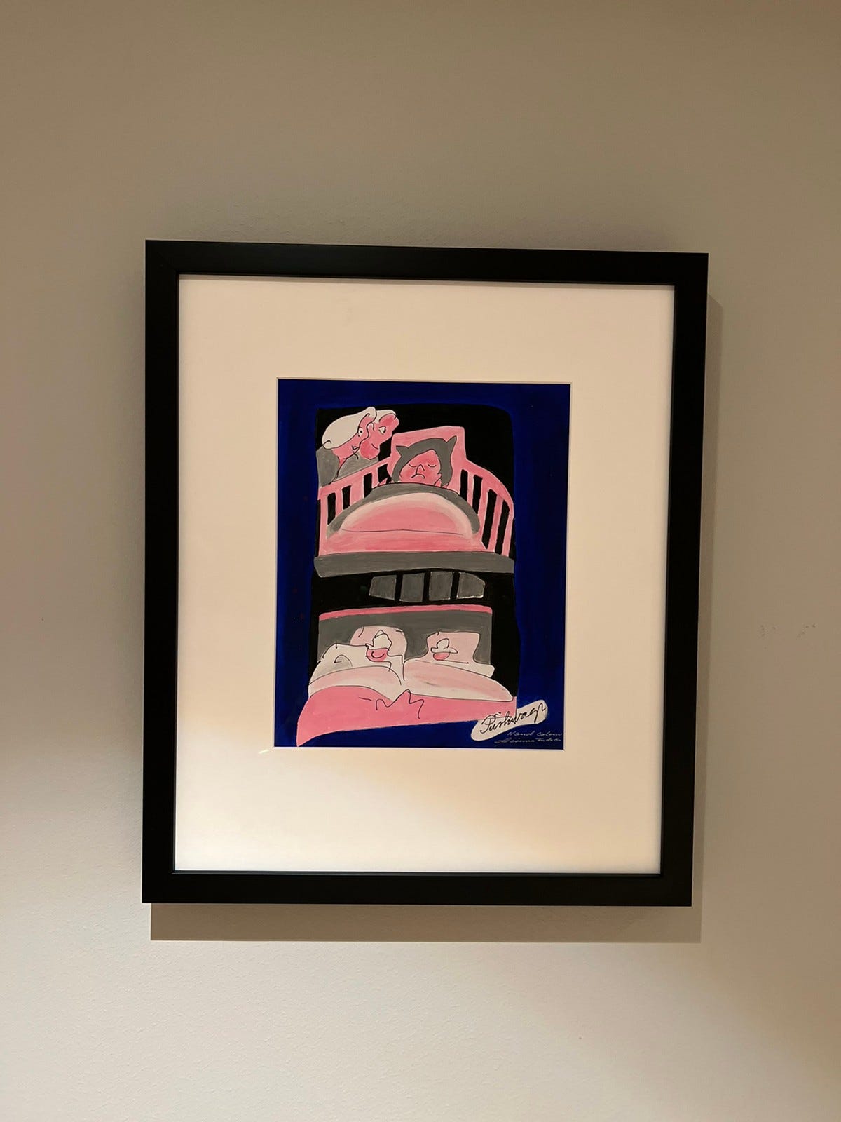 Original Pushwagner tegning | FINN-torget