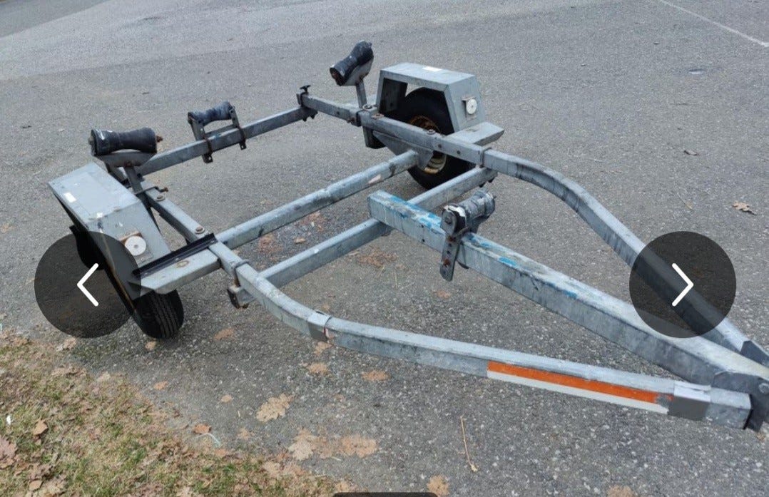 Tysse 6004 . Båthenger . 750 kg tot vekt | FINN torget