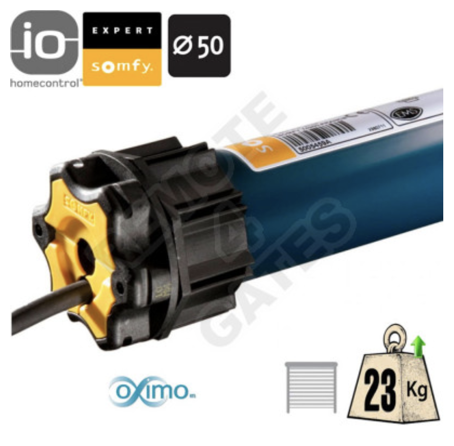 4stk Somfy Oximo 50 IO 10/17 Markise motor + Somfy Situo 5 VAR IO Pure ...