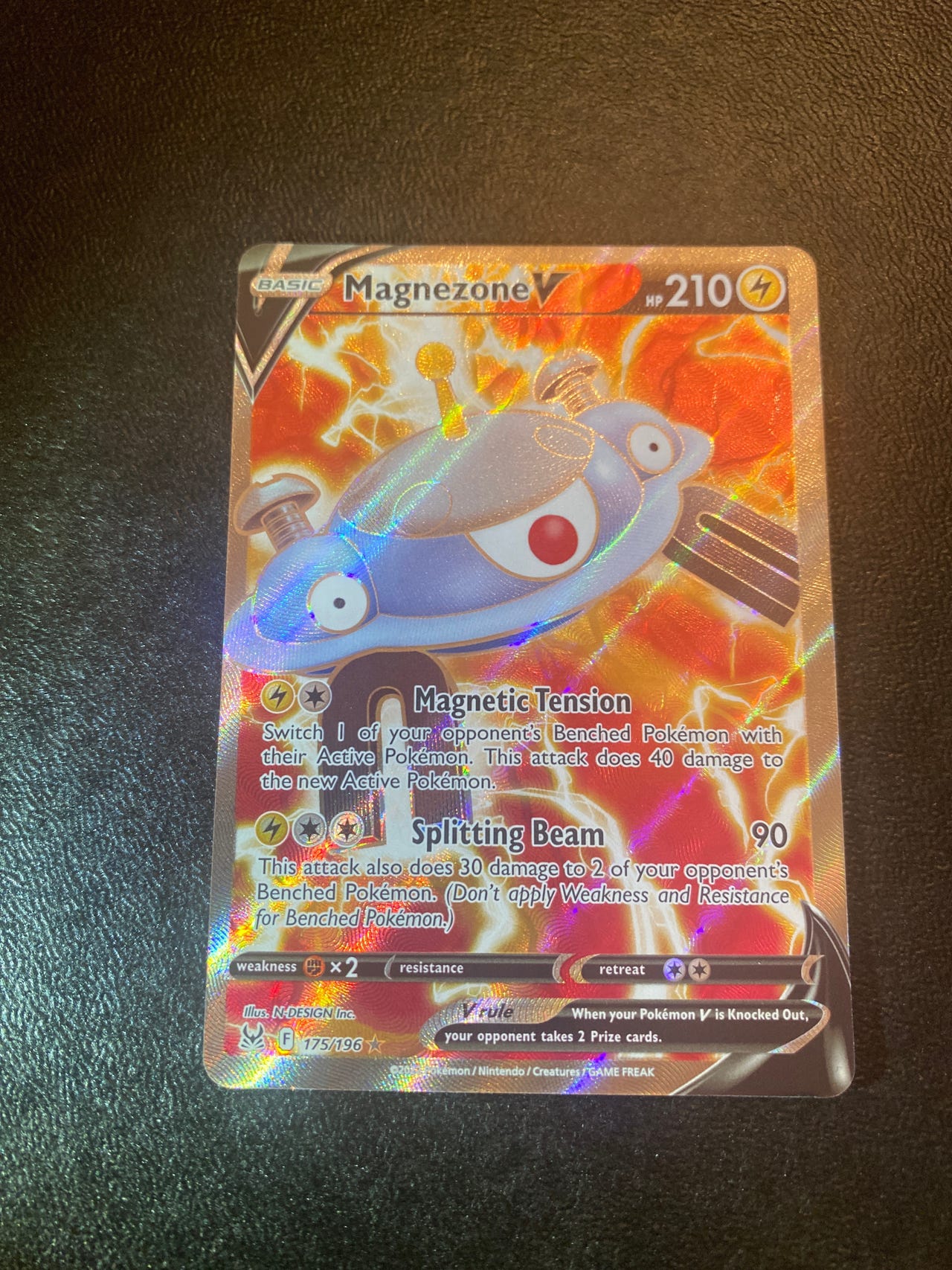 Magnezone full art Lost origin pokemon kort | FINN torget