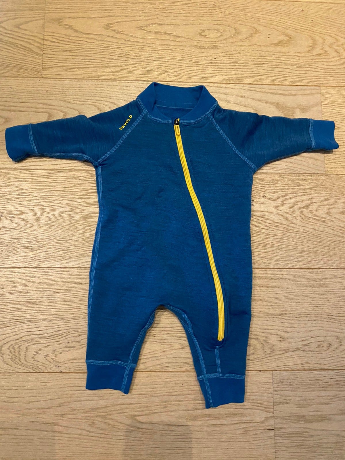 Devold Nibba Sparkedrakt, Blue Melange (str. 62) | FINN torget