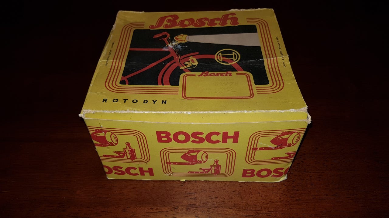 Bosch rotodyn sykkel lykt | FINN torget