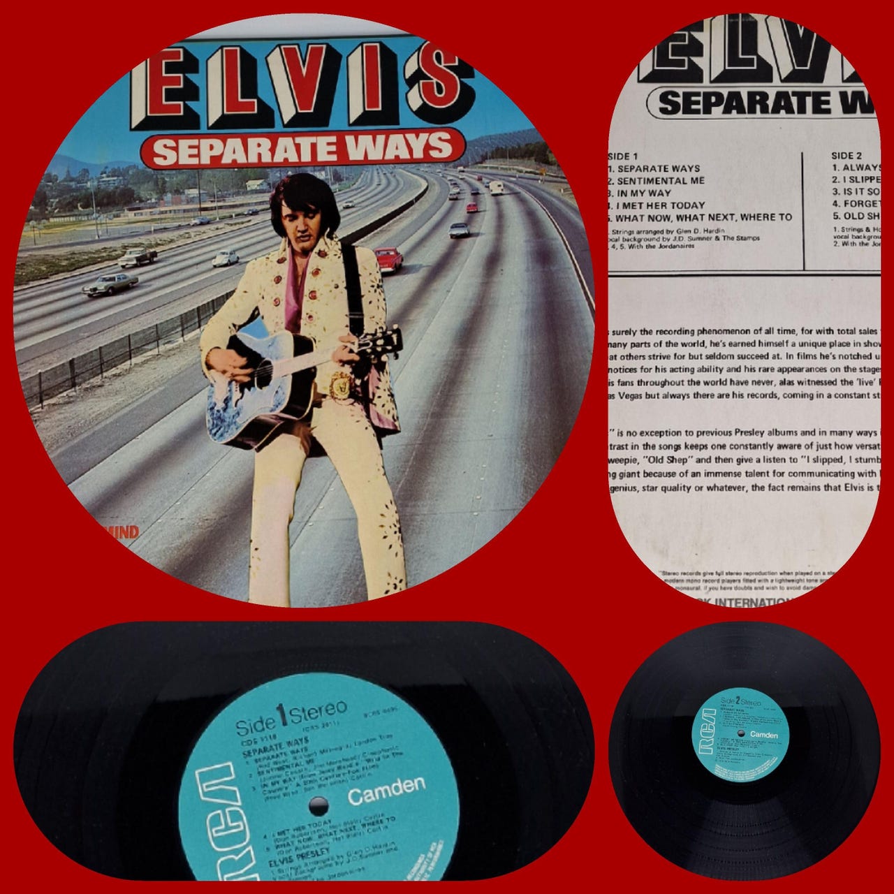 ELVIS PRESLEY/SEPARATE WAYS 1973 | FINN-torget