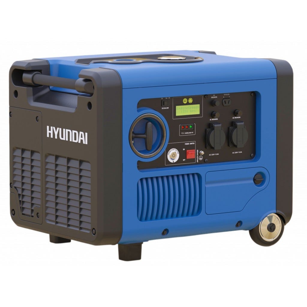 HYUNDAI HY4500SEi Inverter Aggregat 4000W - Elektrisk start ...