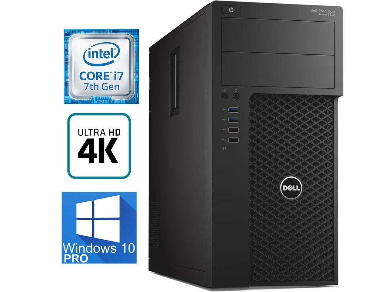 Dell Precision Tower 3620 Workstation - Perfekt arbeid/skolepc med 2 ...