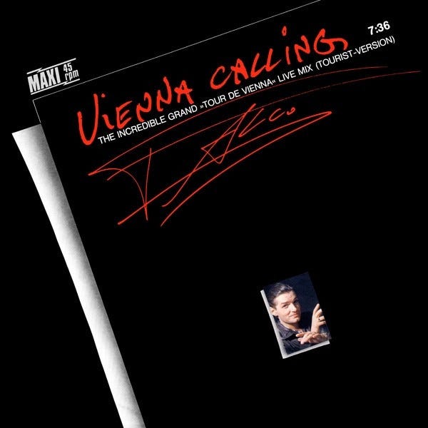 Falco – Vienna Calling ( (Tourist-Version) ( 12", Maxi 1985) | FINN-torget