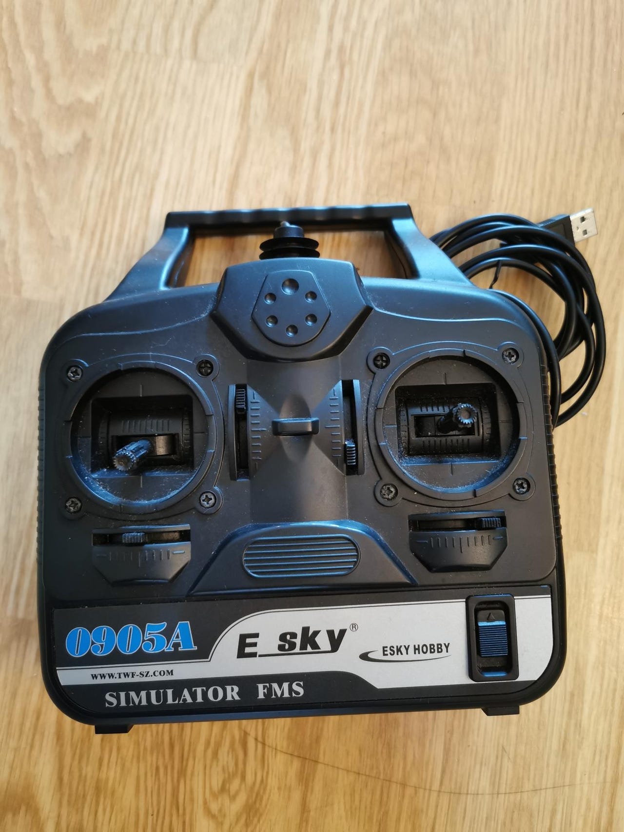 E Sky Hobby FMS Flight Sim USB Controller 0905A. | FINN-torget