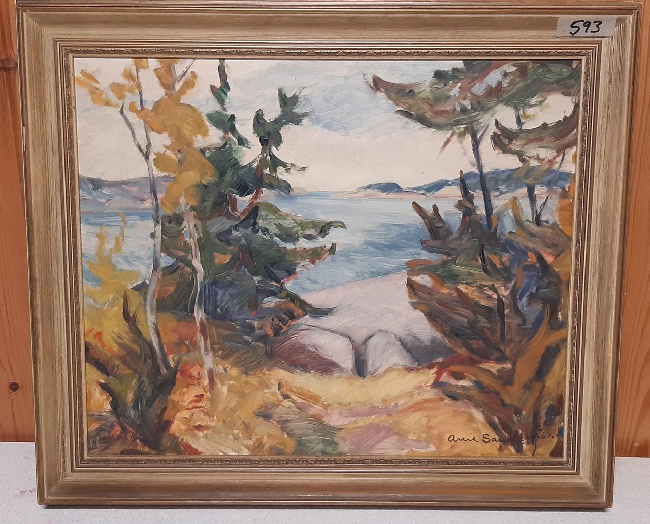 Arne Sandberg "Fra Veierland" 1955 | FINN-torget