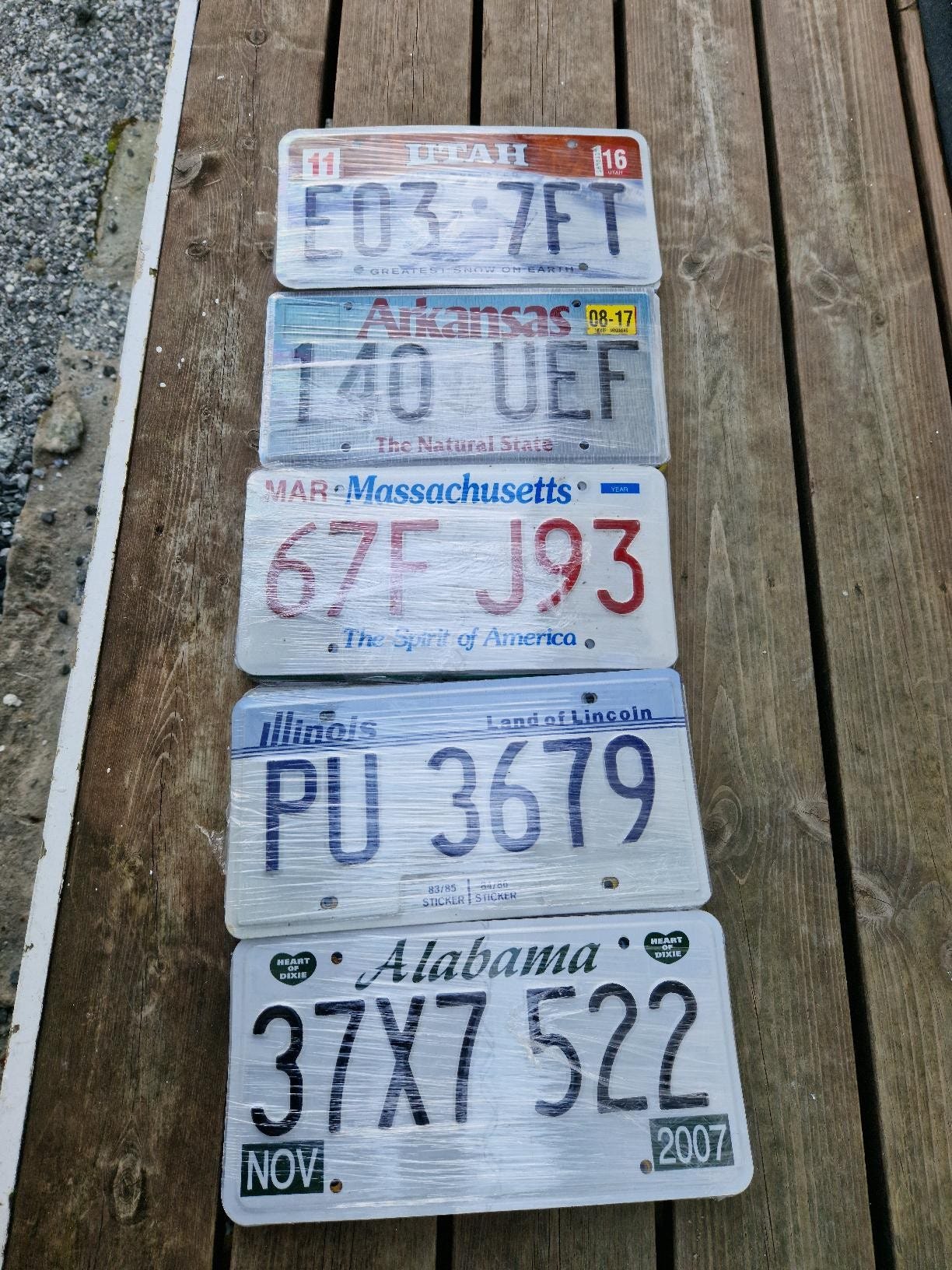 Usa lisence plates, bilskilt. | FINN-torget