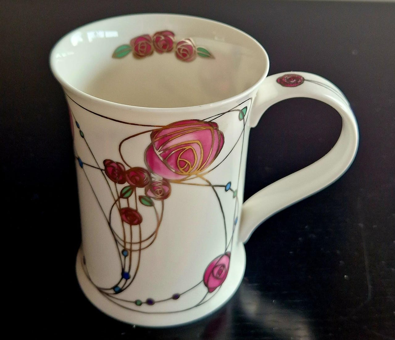 Dunoon McIntosh Rose Pink Krus | FINN torget