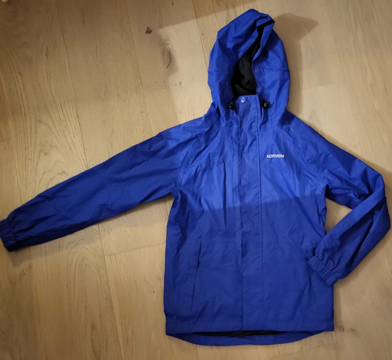 NORHEIM allværsjakke - skalljakke 12 år jakke blå-lilla | FINN torget