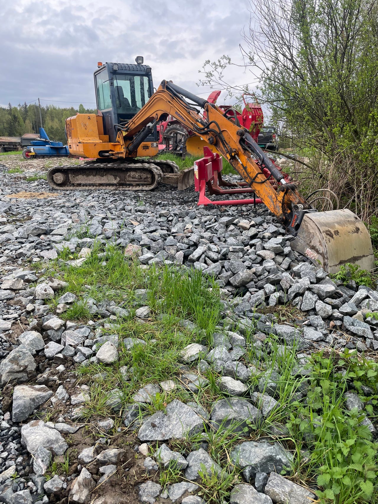 Til salgs: Hanix H50B - 2001 - Gravemaskin | FINN.no