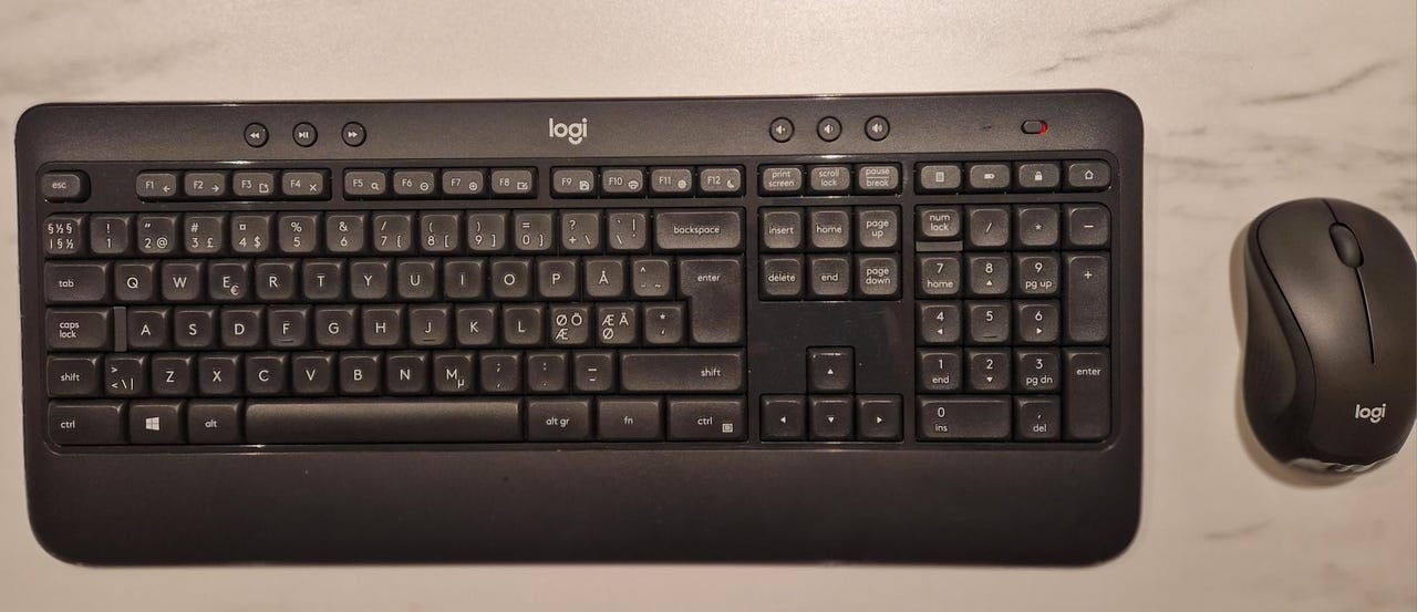 Logitech mk540 combo tastatur+ mouse bluetooth | FINN torget