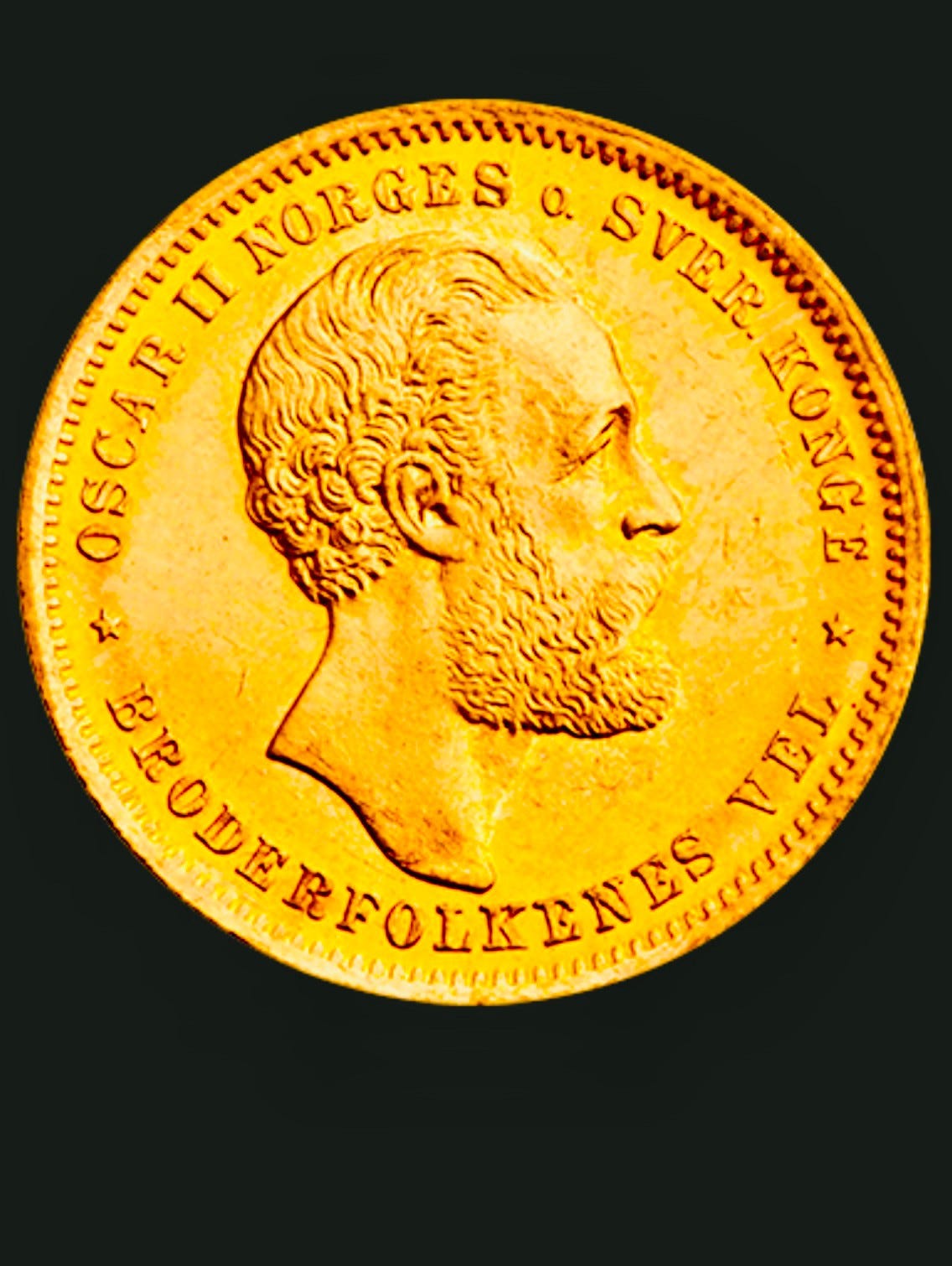 Historisk Norsk Gullmynt - 20 Kroner fra 1902 | FINN torget