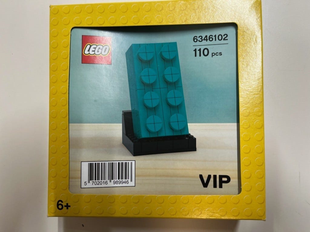 LEGO Buildable 2x4 Dark Turquoise Brick 6346102 Ny | FINN-torget