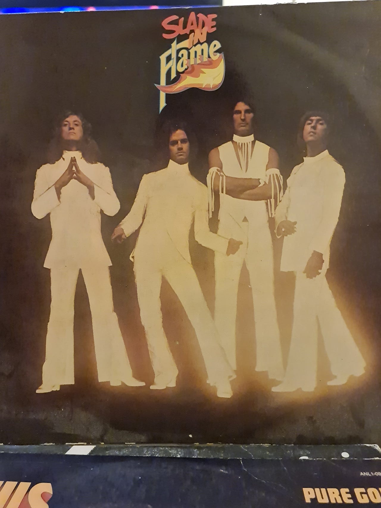 LP plate. Slade In Flame | FINN-torget