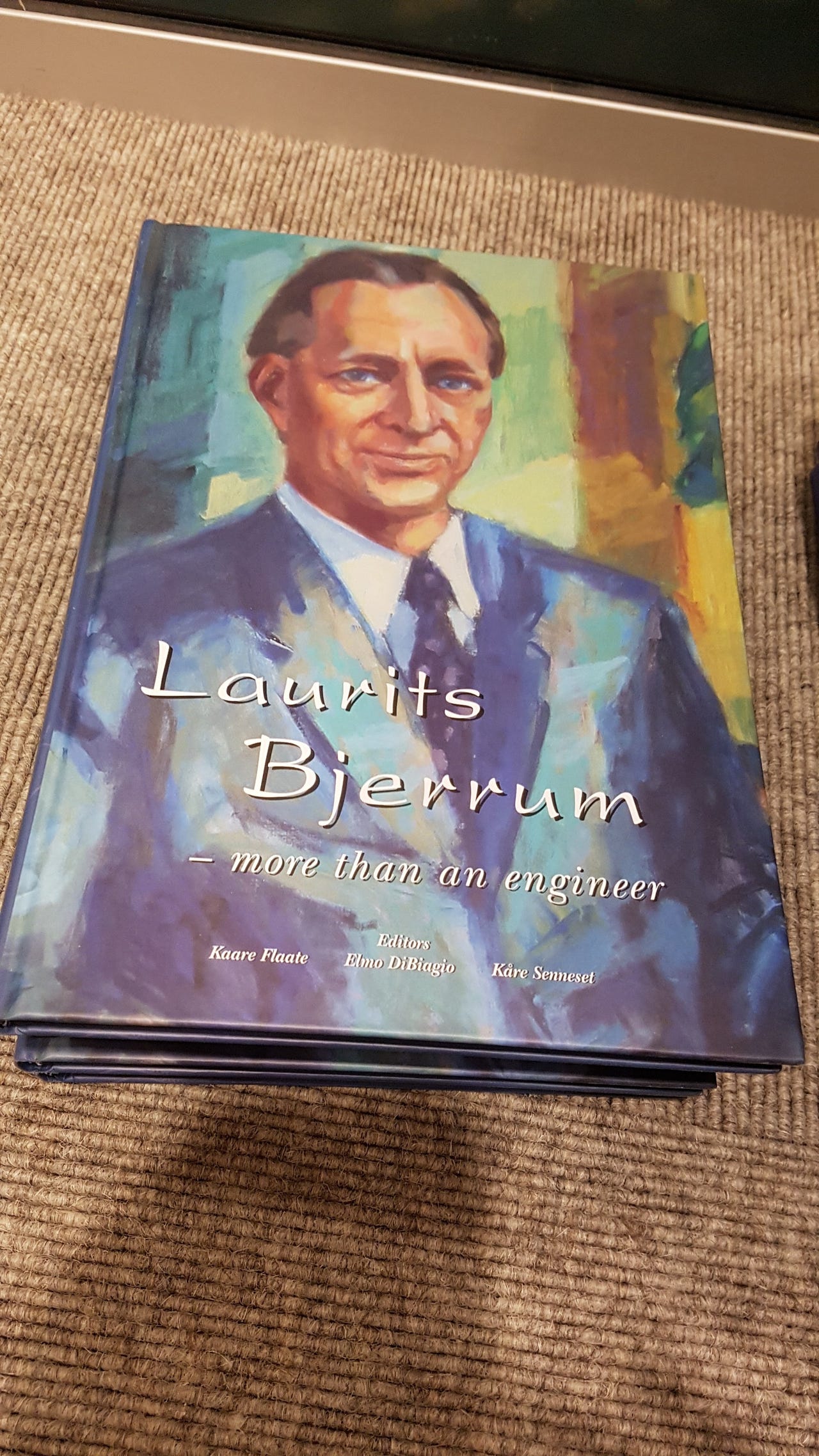 Bok "Laurits Bjerrum - more than an engineer" gis bort | FINN torget