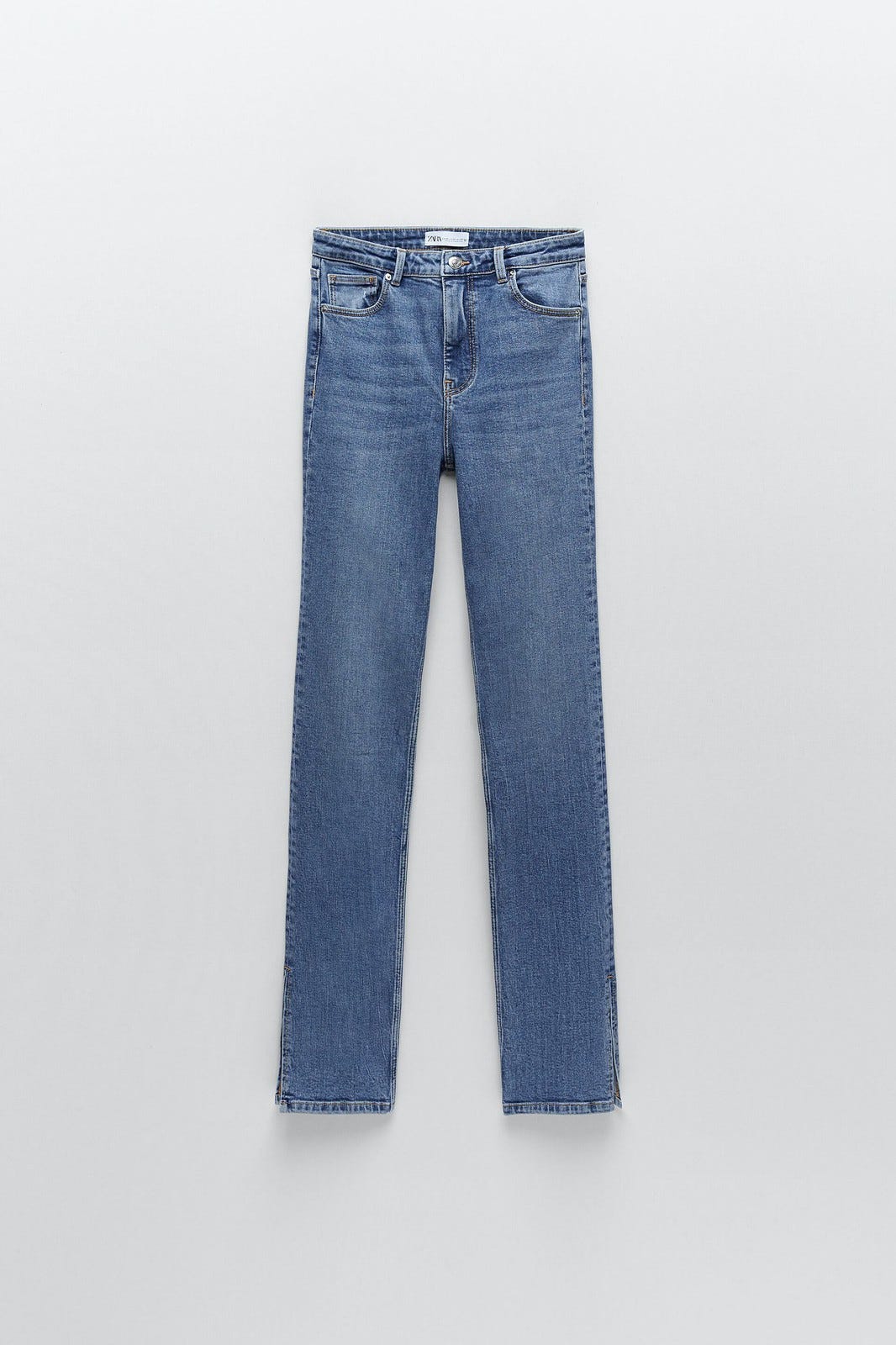 Zara bootcut split jeans (EU 40) | FINN-torget