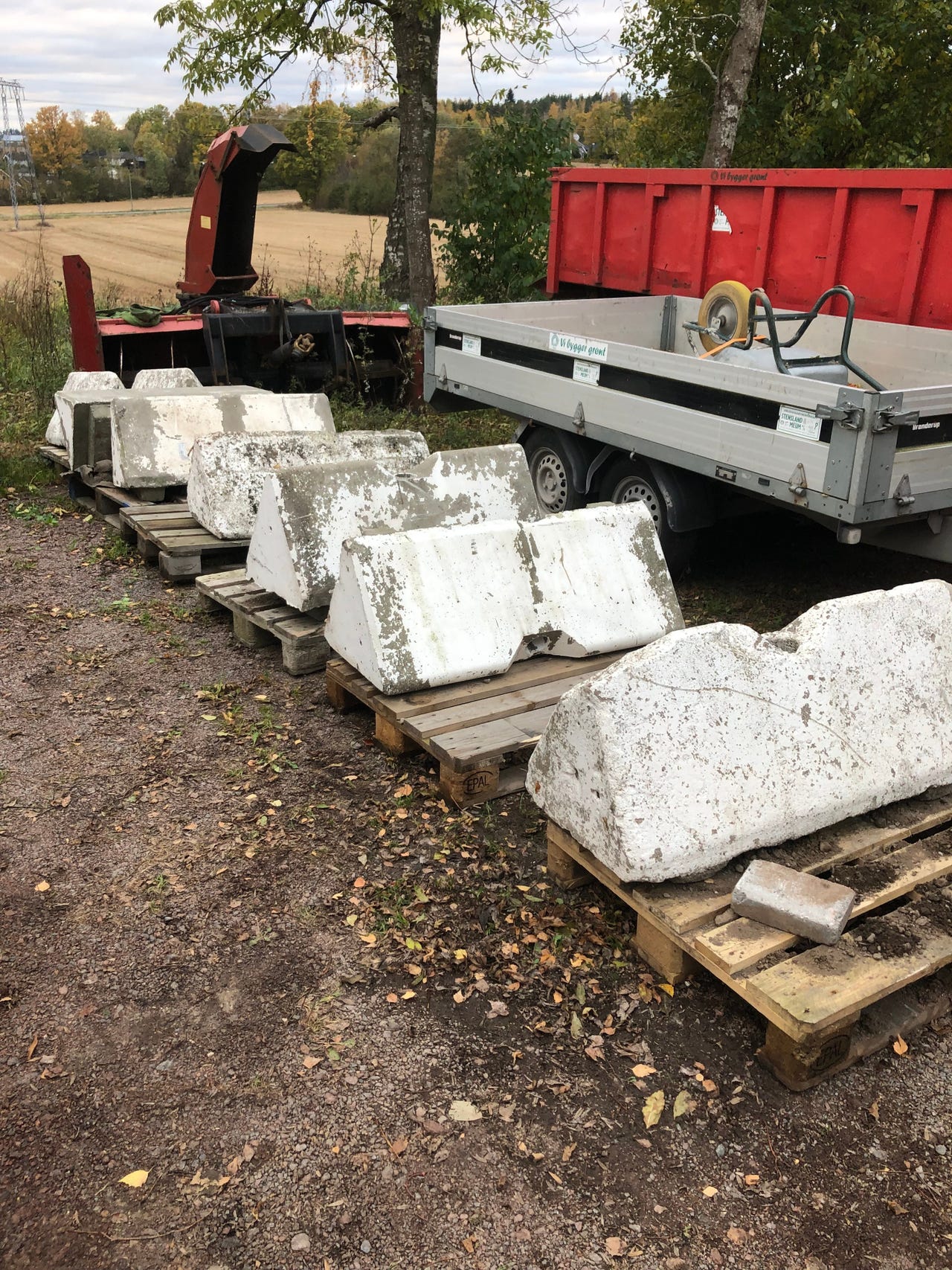 Betonggris/sperrebukker i betong | FINN torget