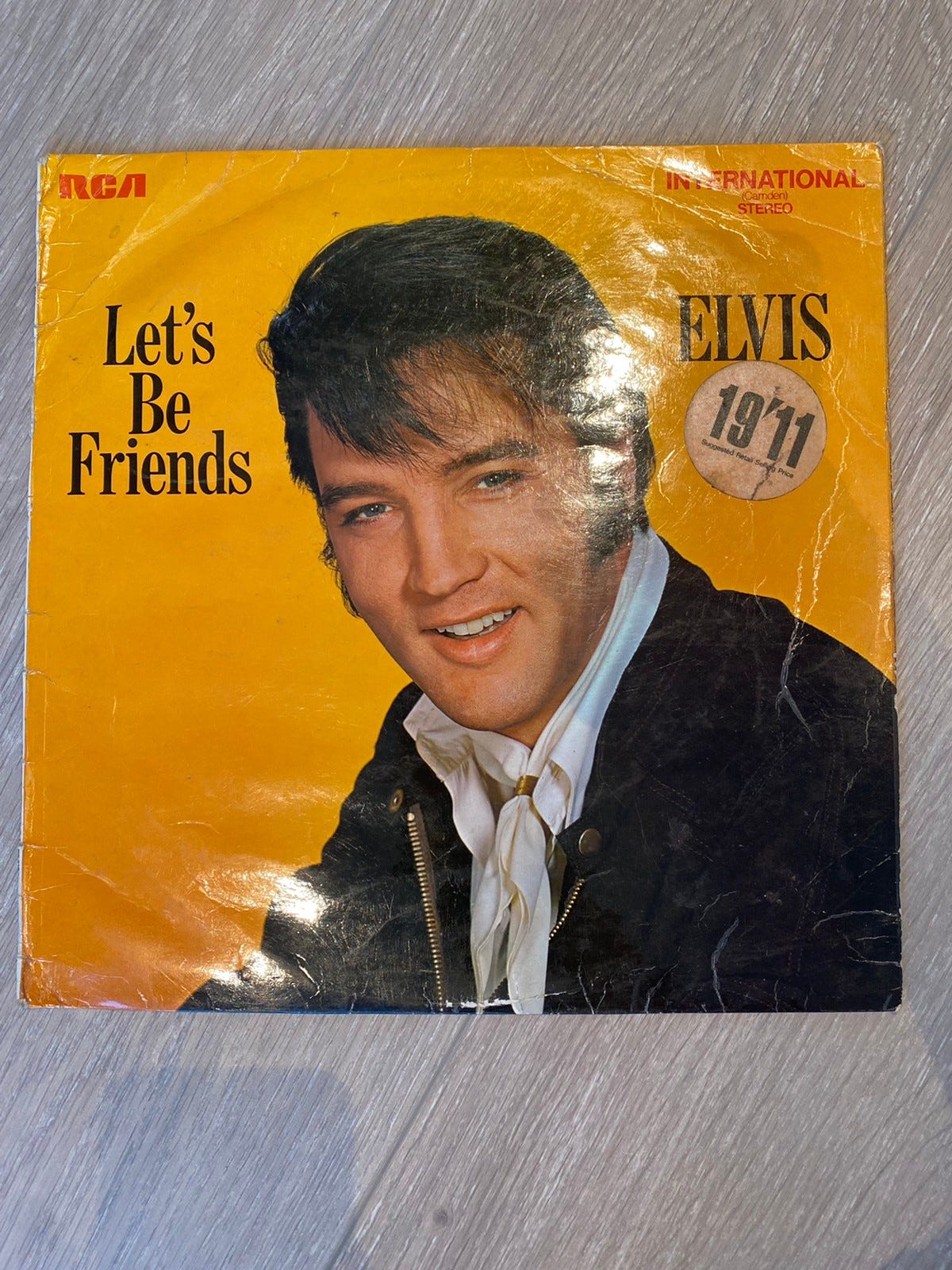 Elvis lets be friends LP/vinyl | FINN-torget