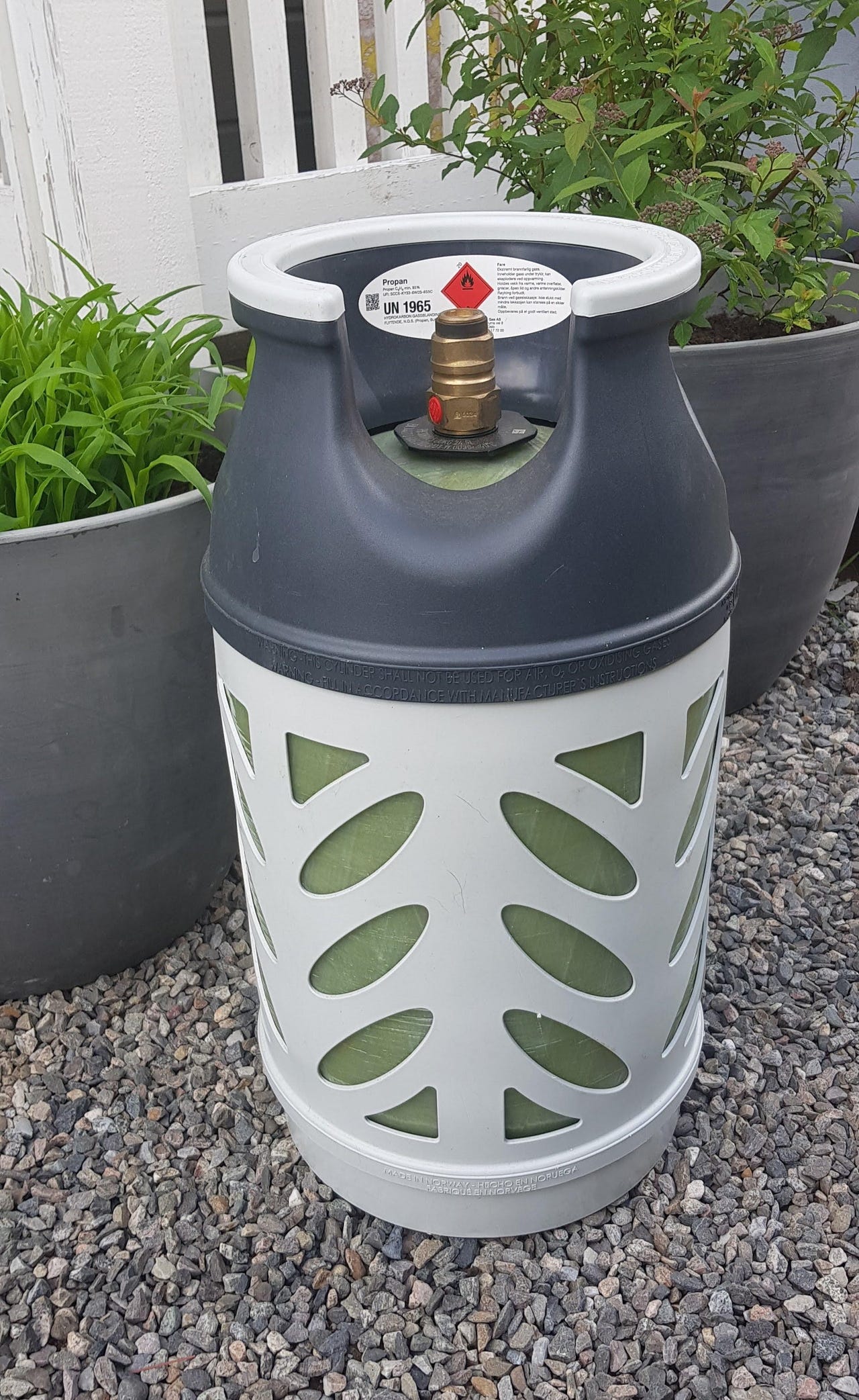 Gassflaske kompositt 10 kg | FINN torget