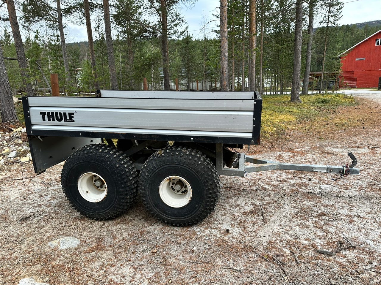 ATV-henger med elektrisk tipp og brems | FINN torget