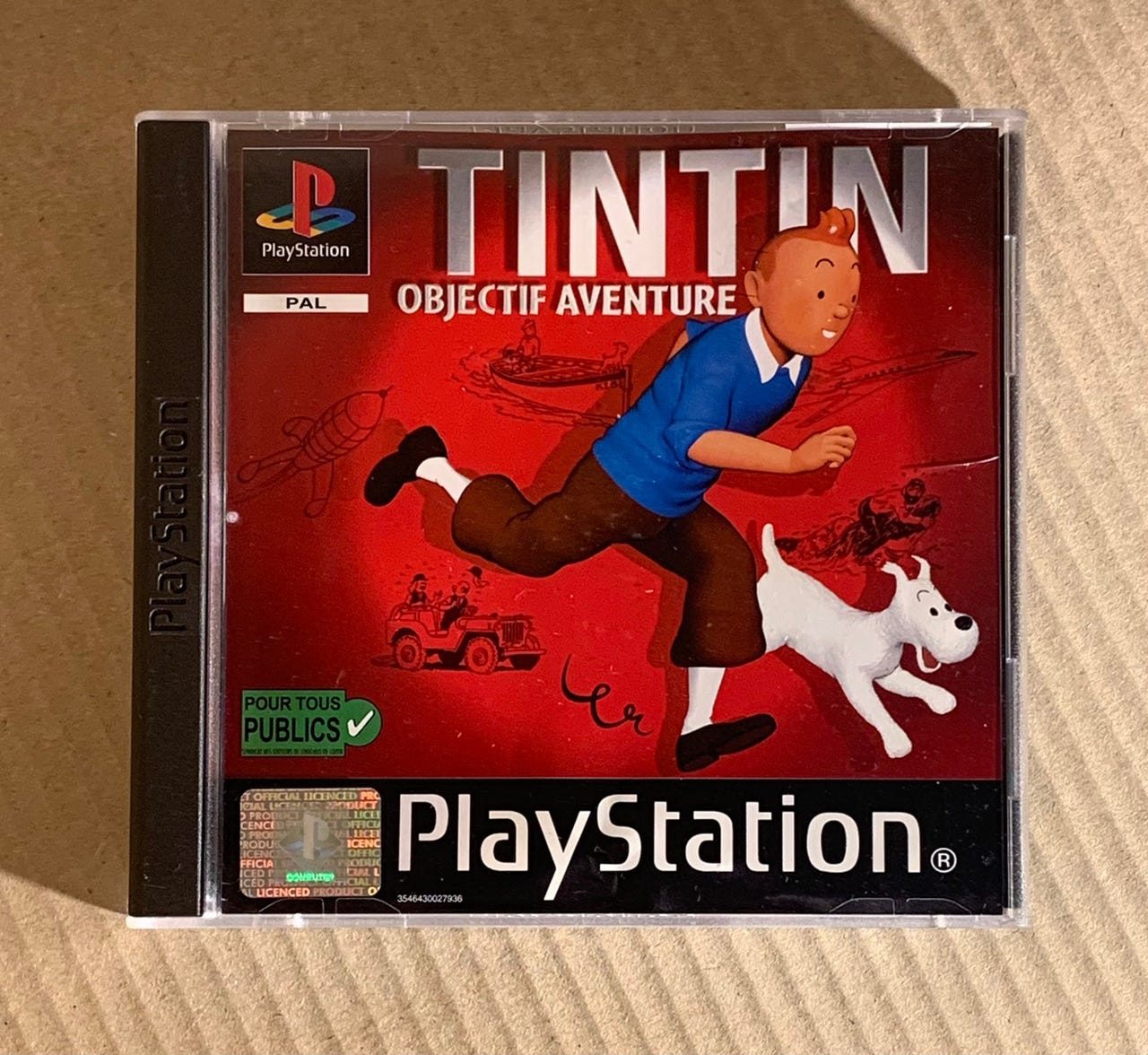 PS1 / PlayStation 1 | TINTIN - Destination Adventure | FINN torget