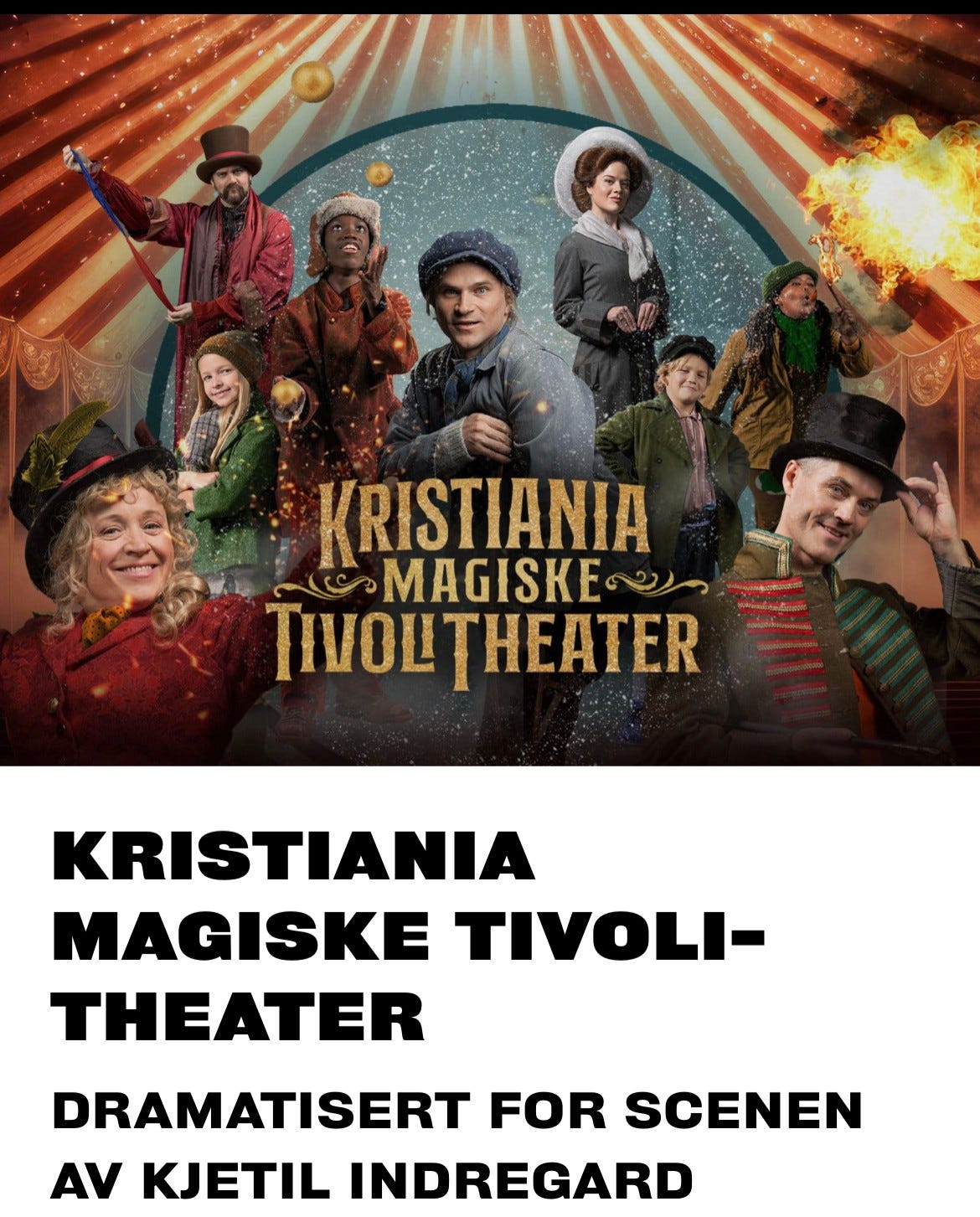 2 billetter til Christiania magiske teater 9 des kl 14 | FINN torget