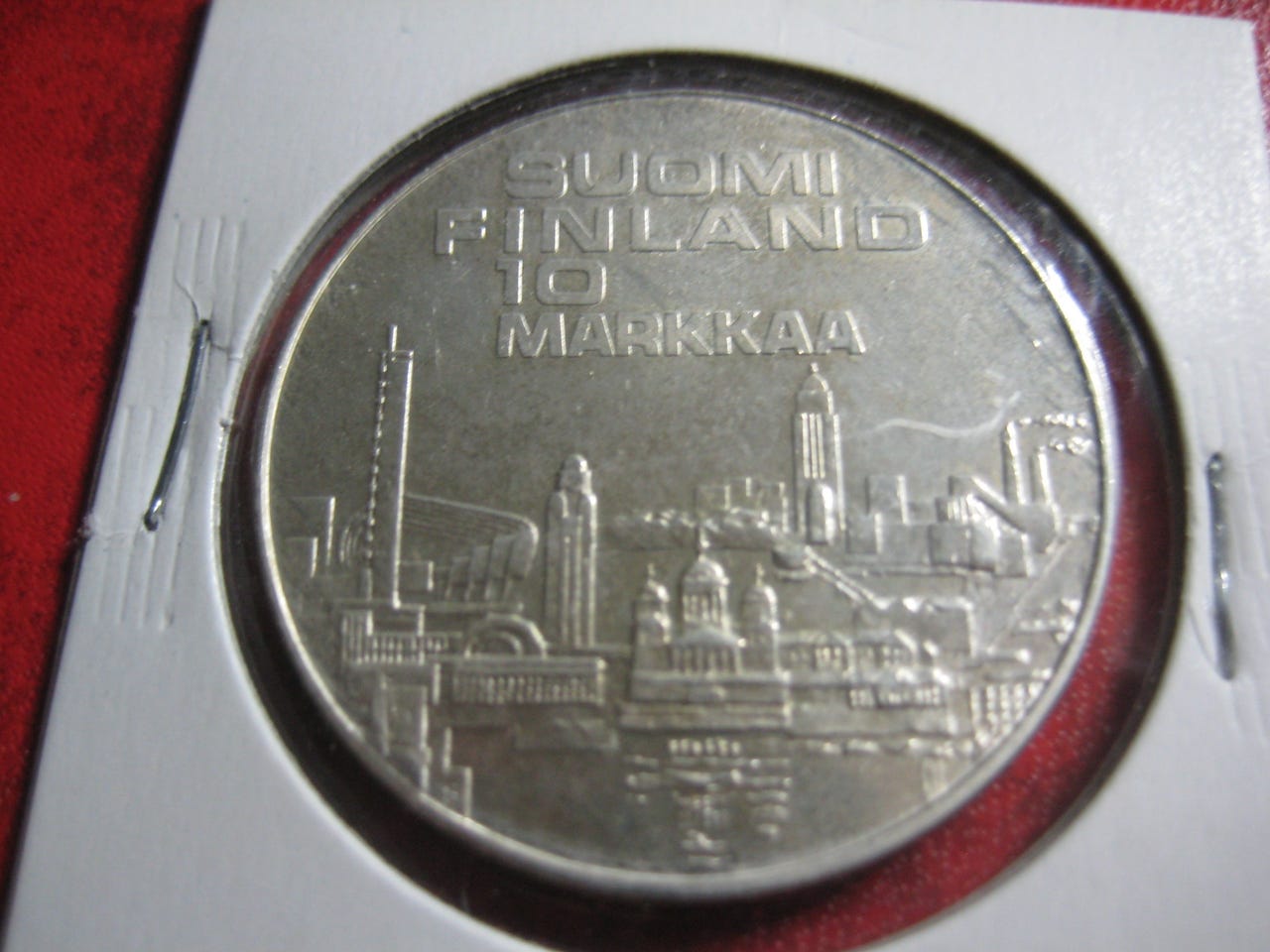 10 marrka Finland 1971 sølv unc | FINN torget
