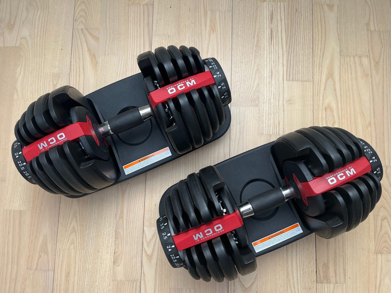 OCM Performance manualer // dumbells // 2,5-24kg | FINN-torget
