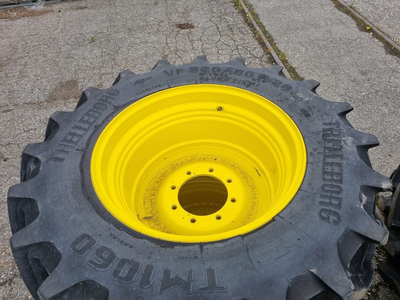 John Deere Hjul par: Trelleborg TM1060 520/60R28 Gul | FINN.no