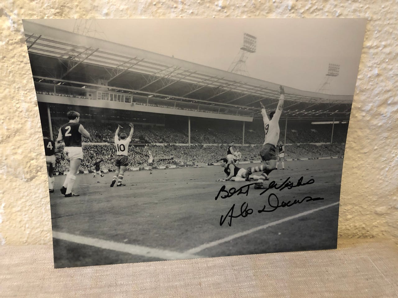 Preston North End - Alex Dawson signert 20x25 cm fotografi med COA ...