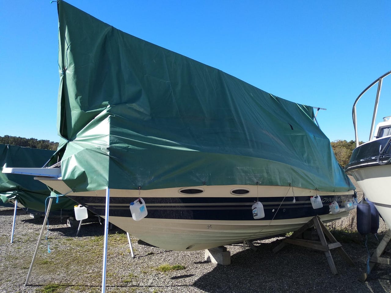 Opplagsstativ med kraftig presenning (OB Wiik) | FINN torget