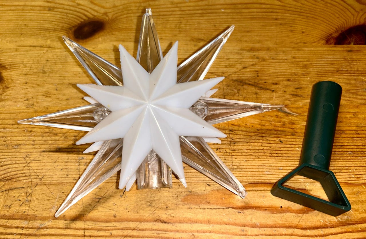 Osram julestjerne/toppstjerne til juletreet | FINN-torget