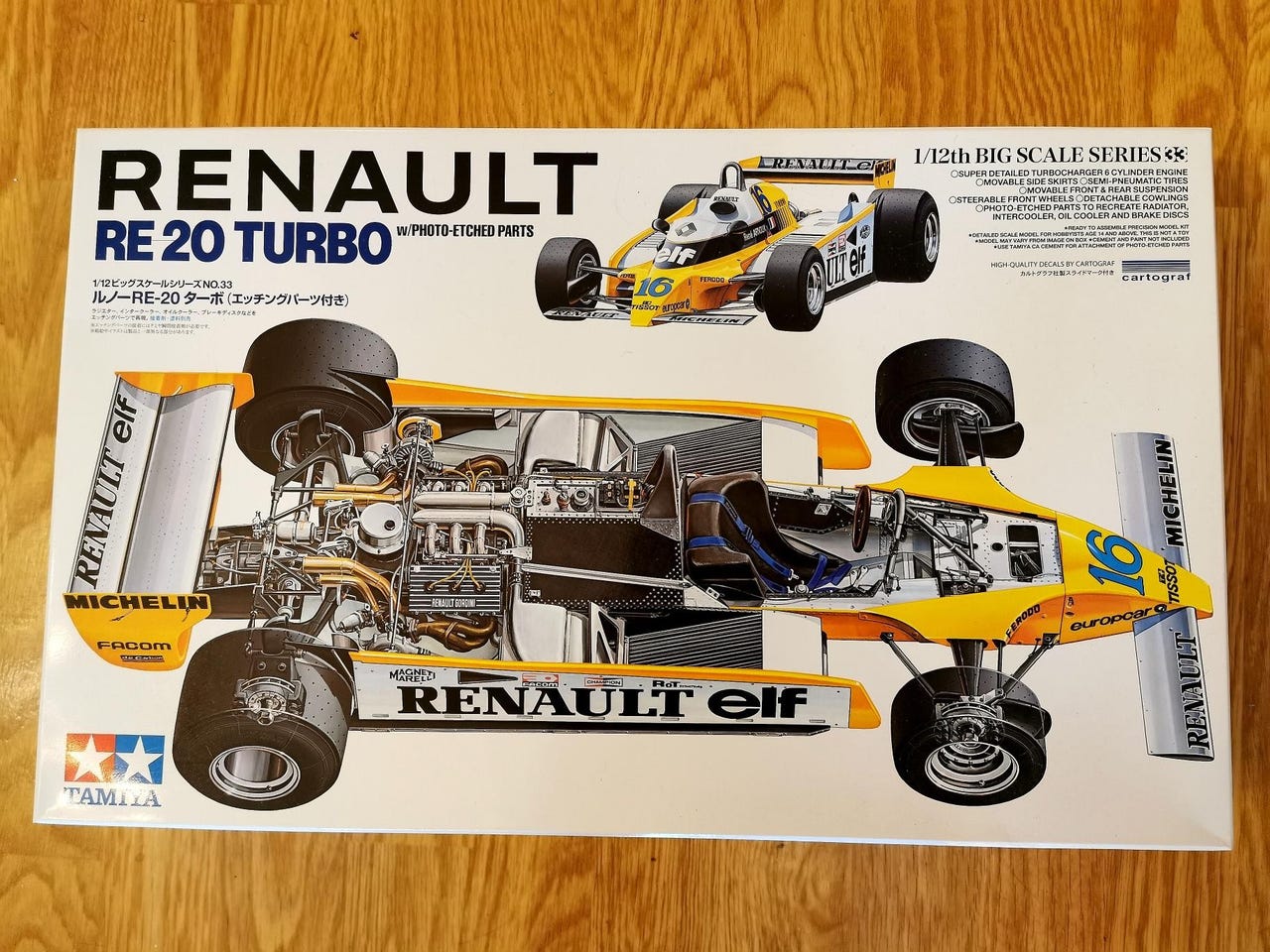 Tamiya 1/12 Scale Renault RE 20 Turbo | FINN-torget