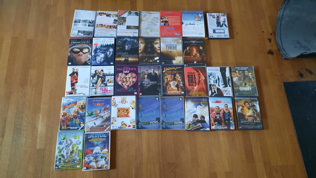 Brukte og fungerende DVD filmer selges | FINN torget