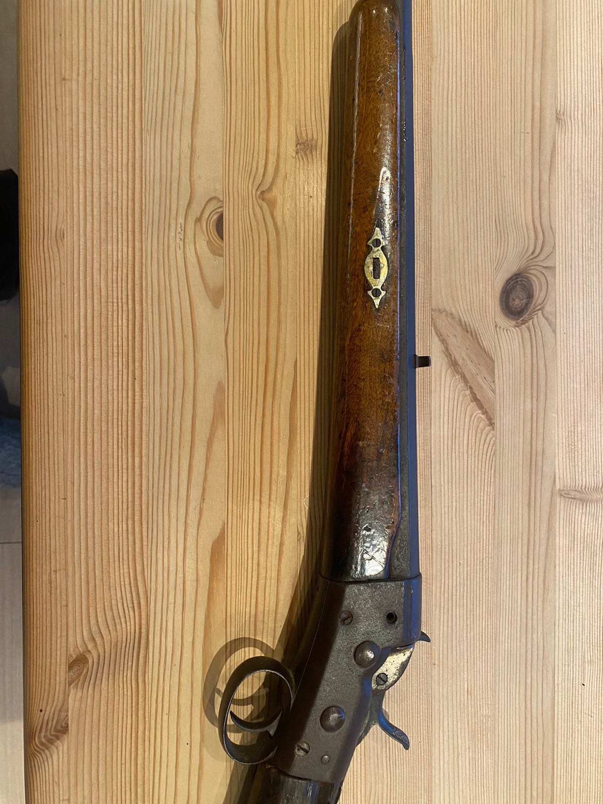 Gammel hagle kal.16 enkel løp m/slus stykke /hane. | FINN-torget