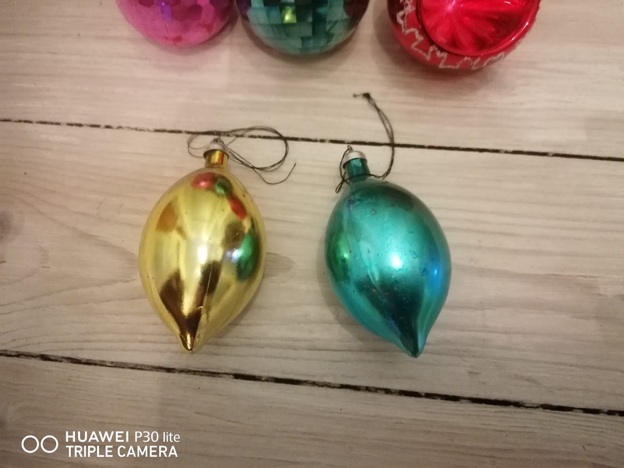 Juletrepynt, 60 talls, 3 stk igjen, nostalgi | FINN-torget