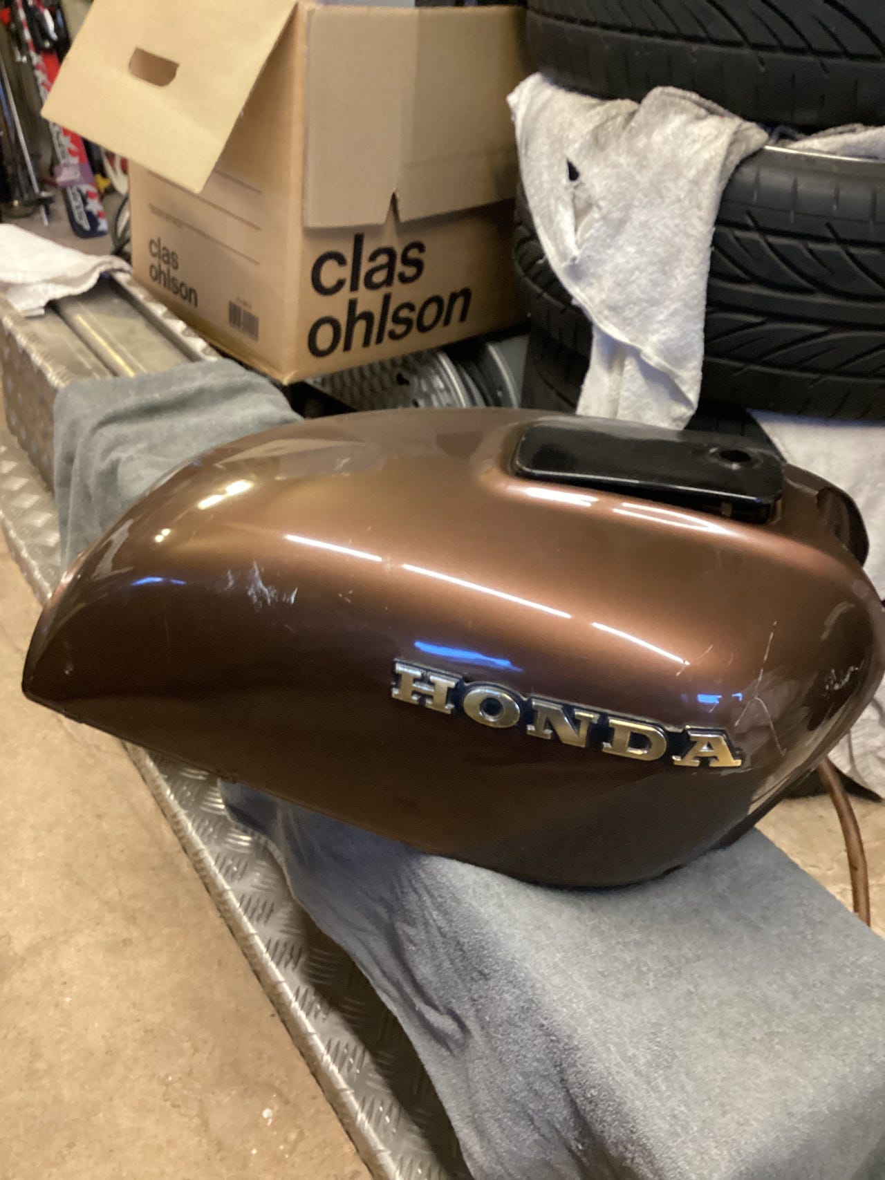 honda bensintank CB 500 four | FINN torget