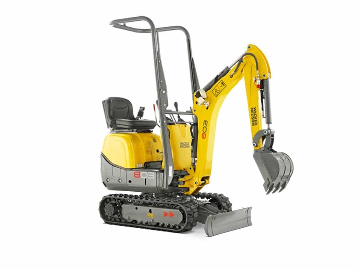 Wacker neuson 803 dual power - leie utleie mini gravemaskin | FINN-torget