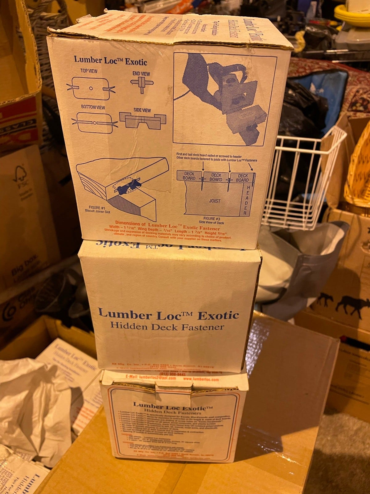 Lumber Loc Exotic - skjulte fester for dekk og Terasse bord | FINN-torget