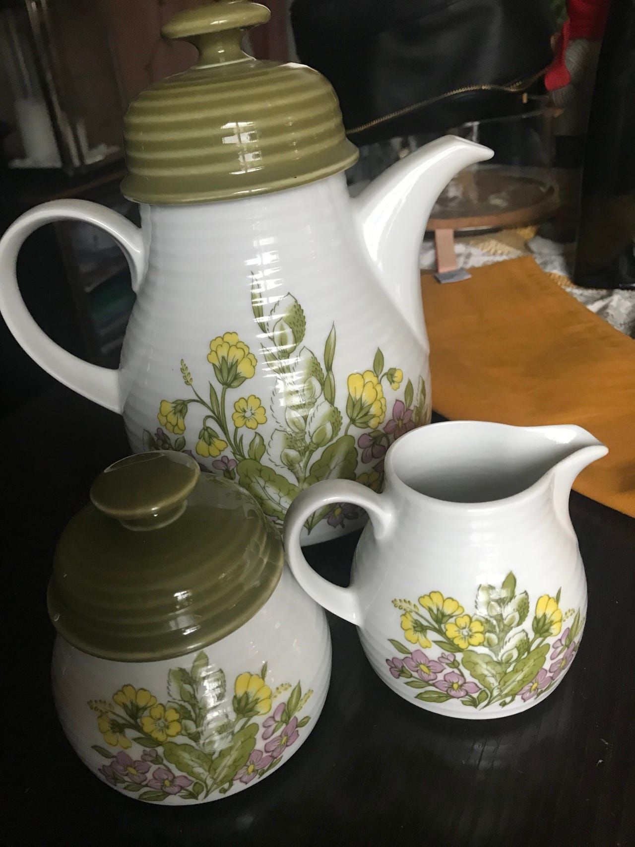 RETRO: Kanne med tilbehør | FINN-torget