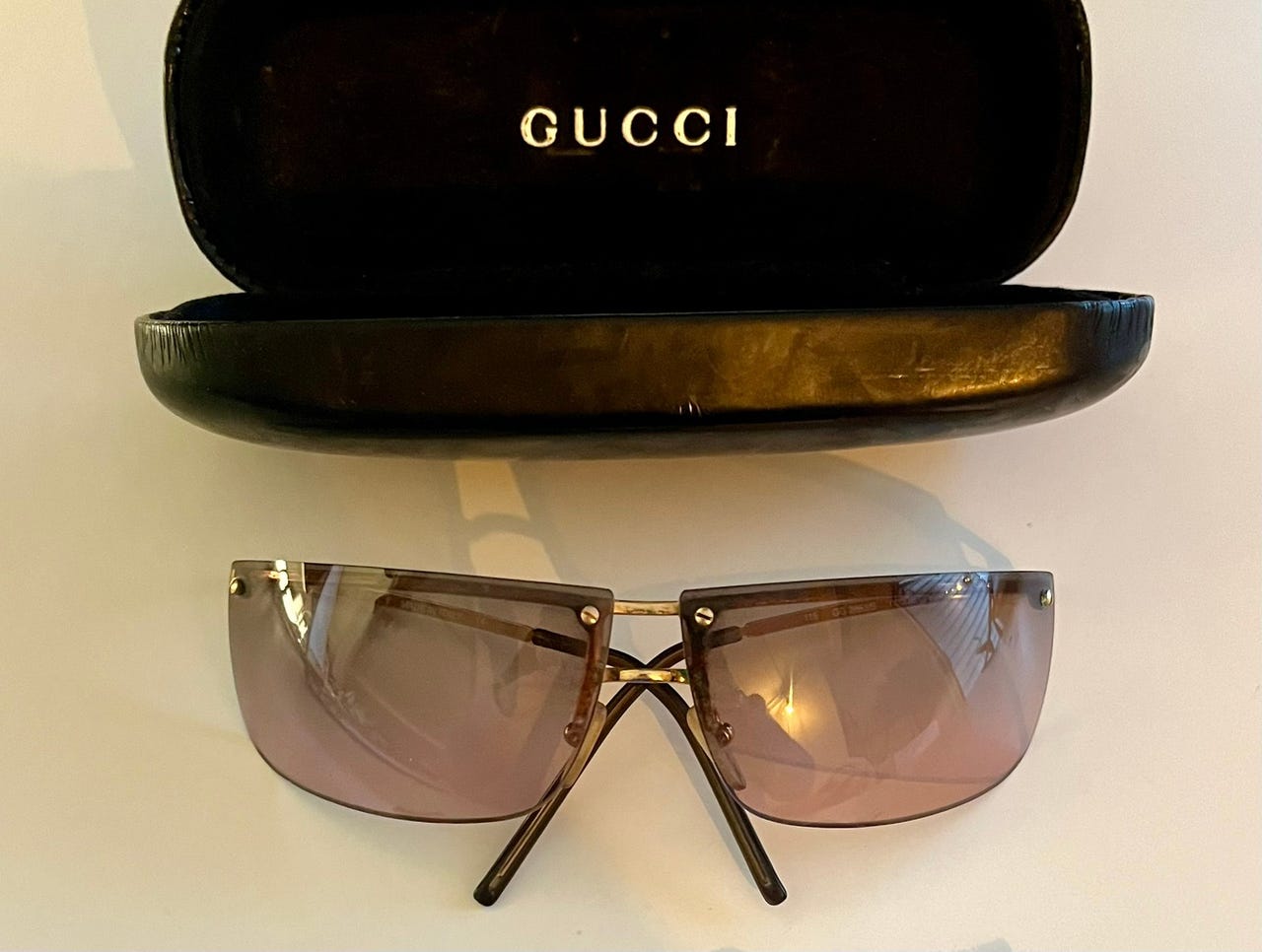Vintage 90ths Gucci solbriller | FINN-torget
