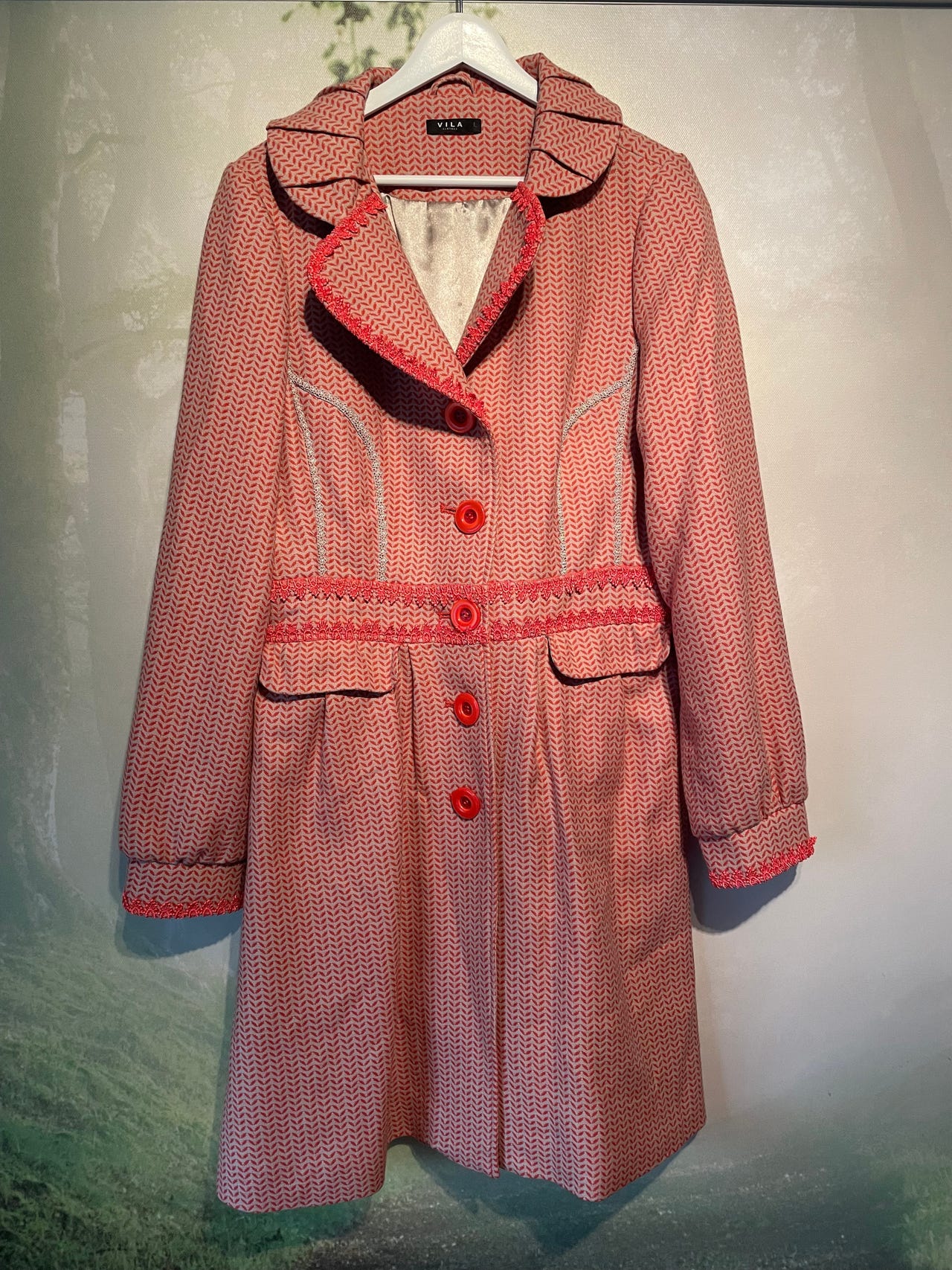 Nydelig retro kåpe str. L | FINN-torget