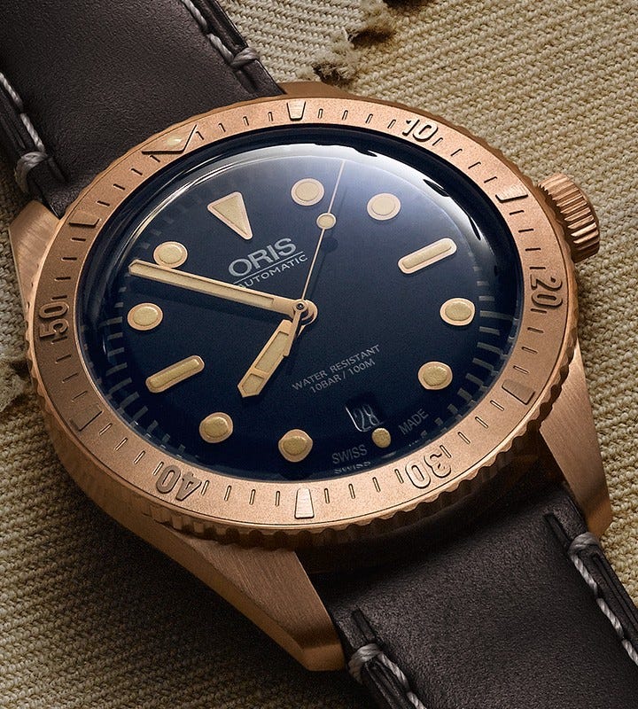 Ny! Oris - Carl Brashear første utgave. ltd.edition. kun prøvd på ...