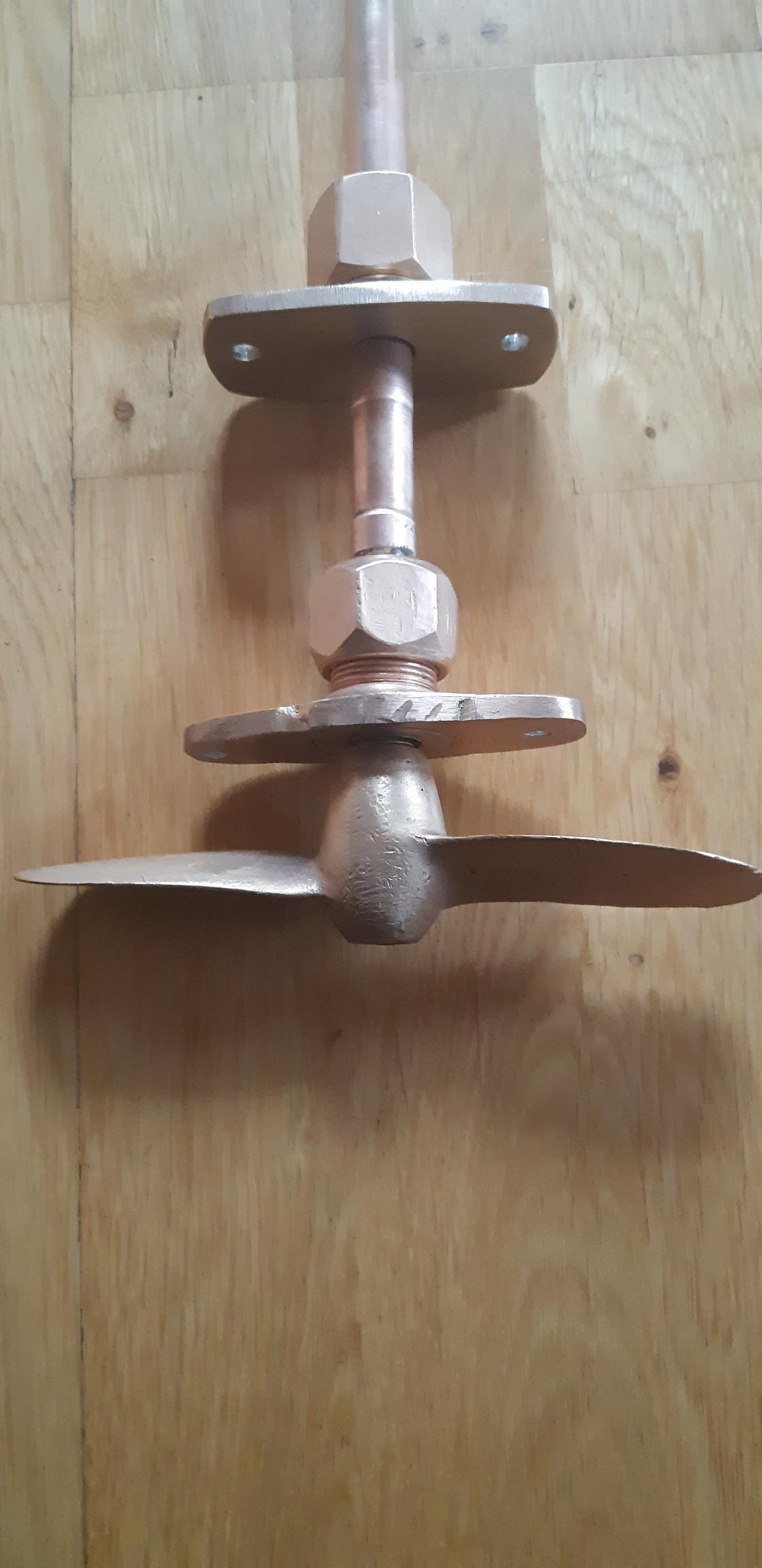 Vintage messing propell aksling med tilbehør,selges | FINN torget